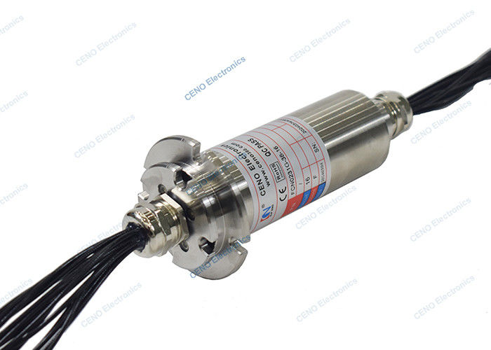 16 Channels SM MM Fiber Optic Rotary Joint With FORJs Slip Ring For Antenna