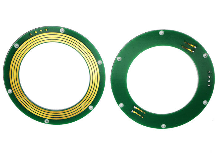 FR-4 PCB Disc Slip Ring Through Bore Power Signal Combinations For ...