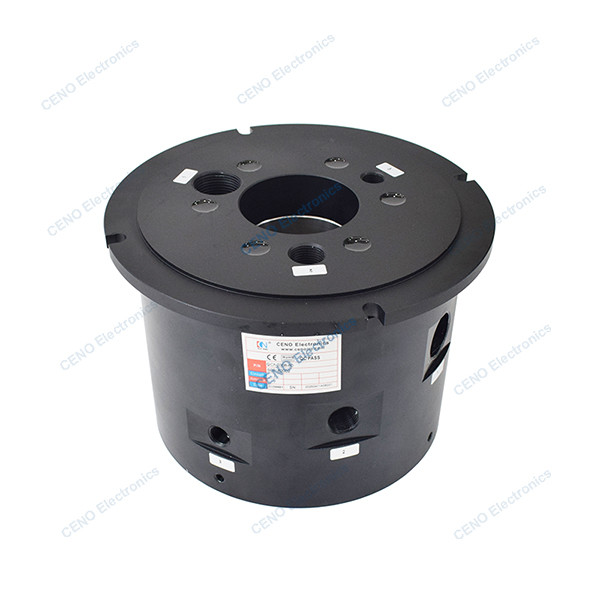 Pneumatic Hydraulic Rotary Union With 20 Bar 3 Channels Water Slip Ring