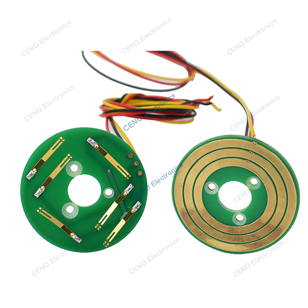 Low Temperature Pancake Slip Ring with PCB-style electric power for ...