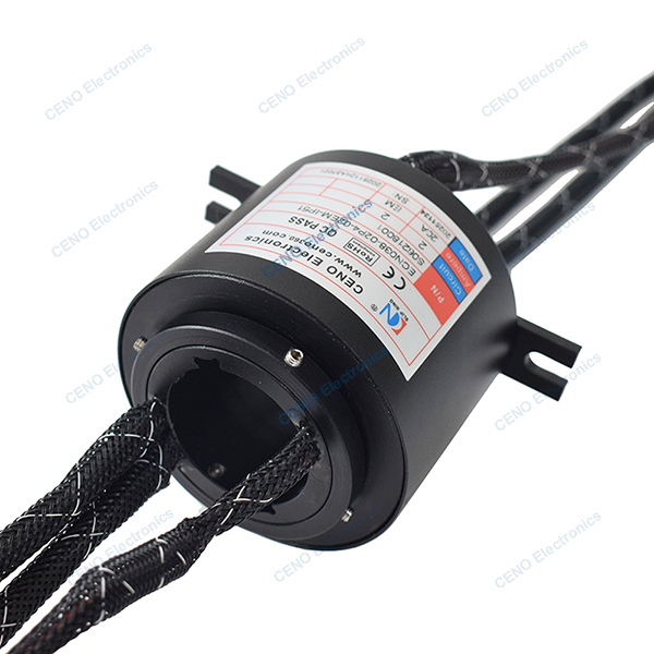 Low Temperature Slip Ring with Electric Power and Ethernet Signal for ...