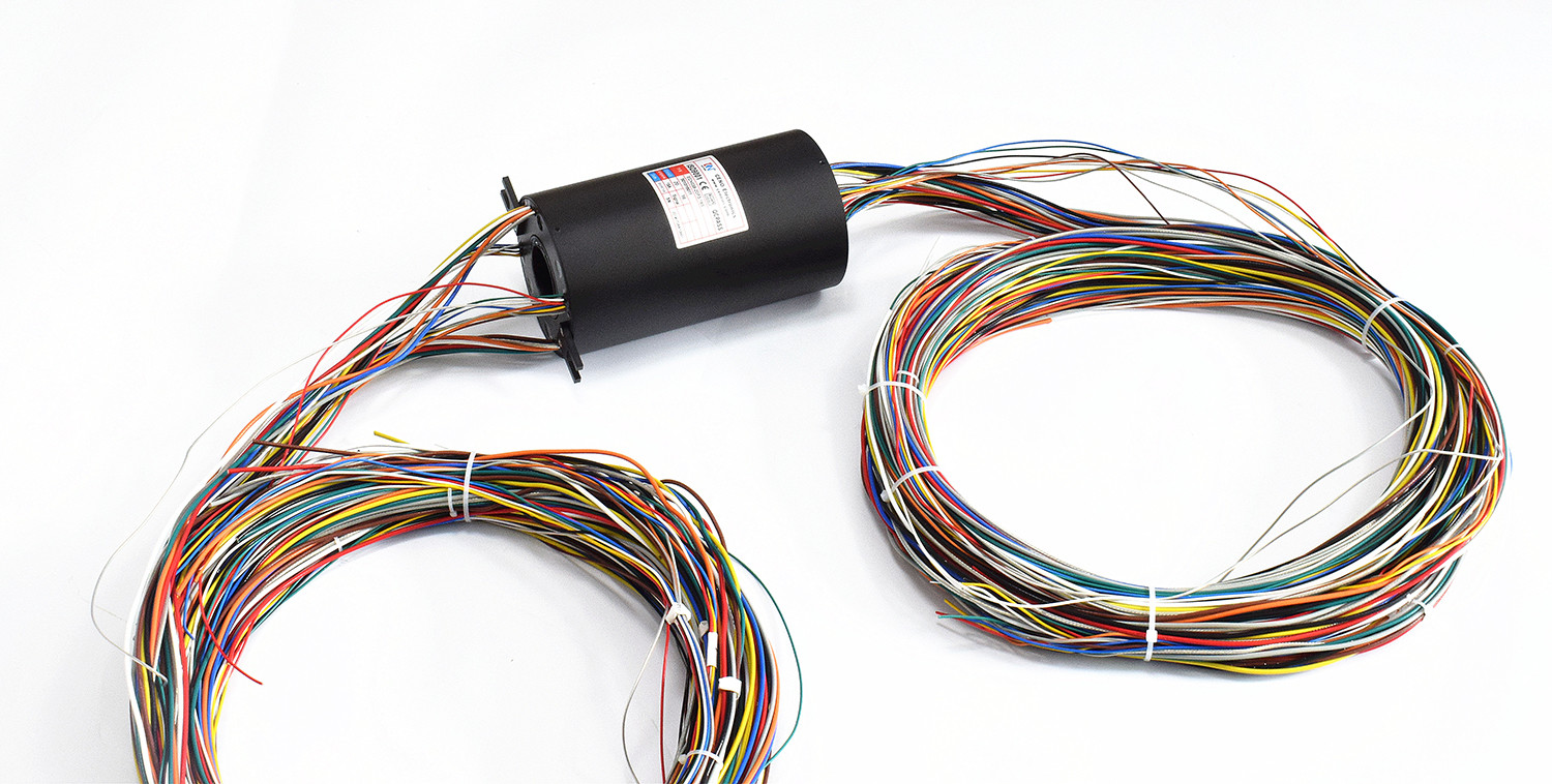 Radar Antenna Through Hole Slip Ring RF Rotary Joint With Low ...